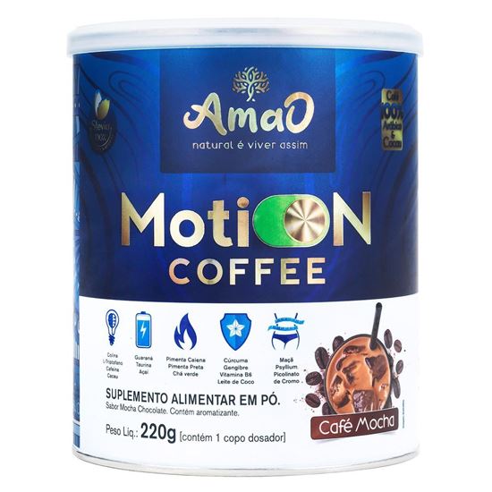 ServNutri. MOTION COFFEE 220G AMAO NUTRITION SABOR CAFE MOCHA